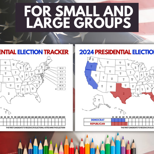 2024 Presidential Election Map – Party Prints Press
