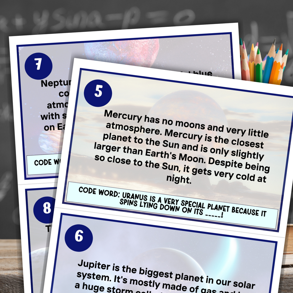 Solar System Scavenger Hunt – Party Prints Press