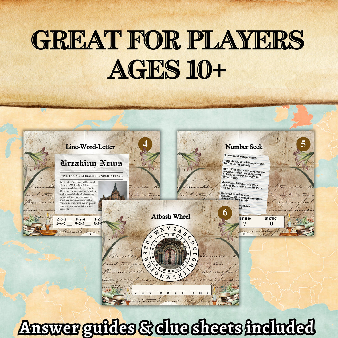 Library Escape Room – Party Prints Press