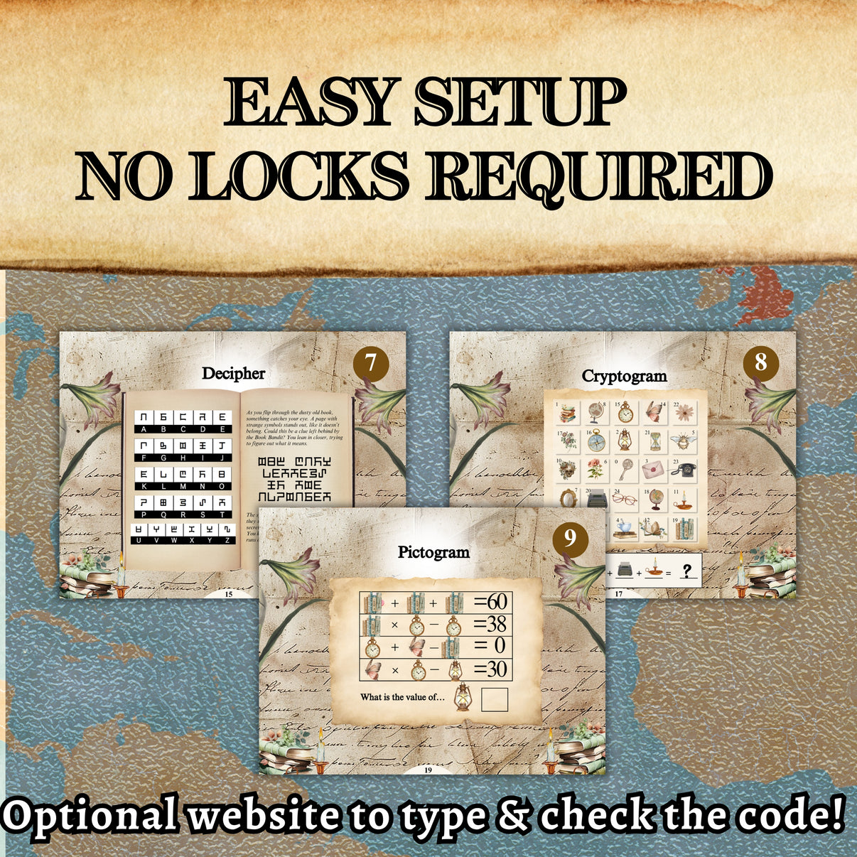 Haunted Library Escape Room – Party Prints Press