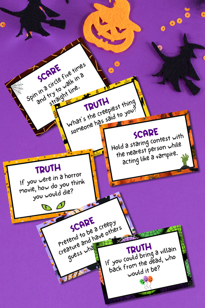 Halloween Truth Or Scare – Party Prints Press
